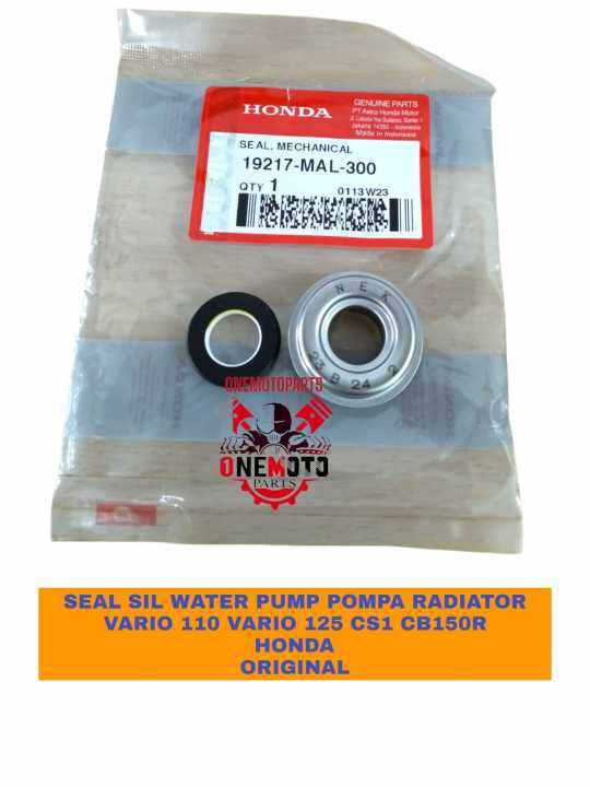 SEAL SIL WATER PUMP POMPA RADIATOR VARIO 110 VARIO 125 CS1 CB150R HONDA ORIGINAL 19217-MAL-300 ...