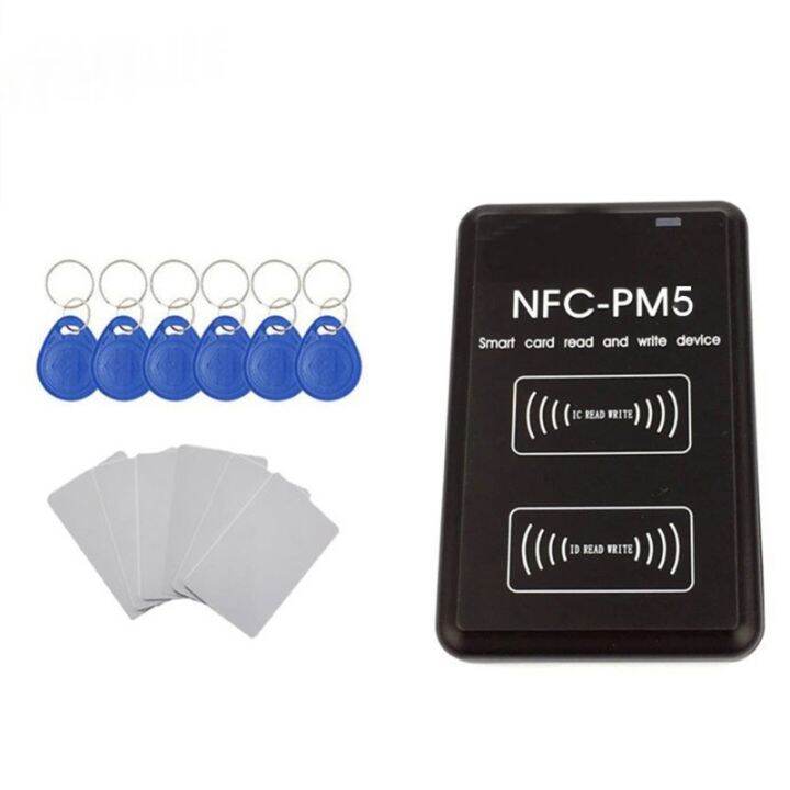 NFC RFID Reader Writer Mifare-Card Copier 14443A USB C Interface ...