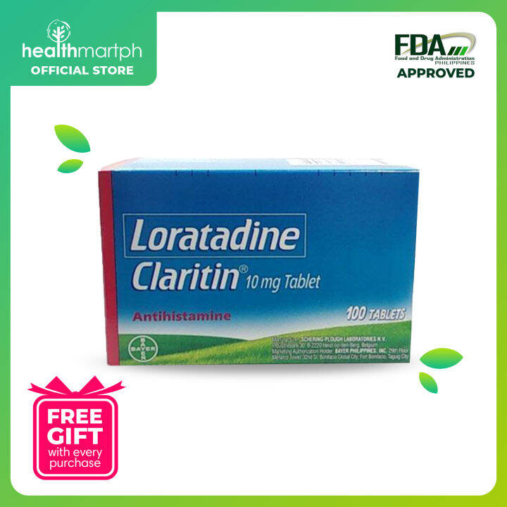 60% OFF! Claritin (1s) Loratadine 10mg l Antihistamine Tablets | Lazada PH