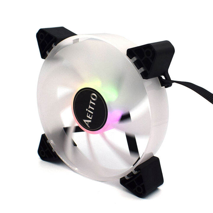 Symphony 120mm Silent CPU Cooler Fan 6 Pin 12V PC Chassis Radiator ...