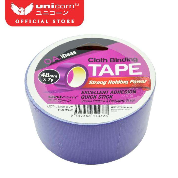 Unicorn U Cloth Tape UCT-48MMX7Y | Lazada