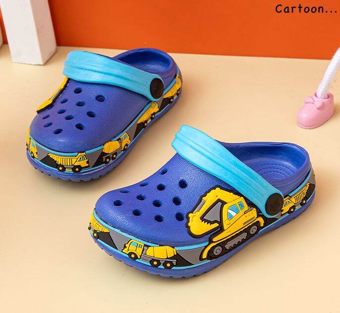𝓜&𝓦 New Arrival Child Truck Design Closs For Kids Boy clog Sandals ...