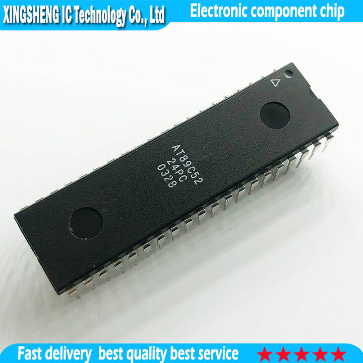 1pcs AT89C52-24PC AT89C52-24 AT89C52 DIP-40 In Stock | Lazada.co.th