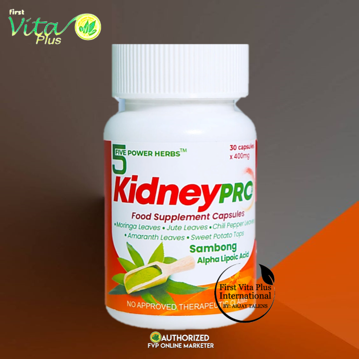 First Vita Plus Food Supplement Capsule: KIDNEYPRO | Lazada PH