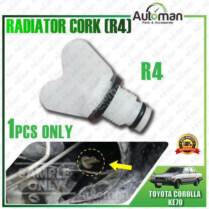 R4 Toyota Corolla KE70 Radiator Cork 1Pcs | Lazada