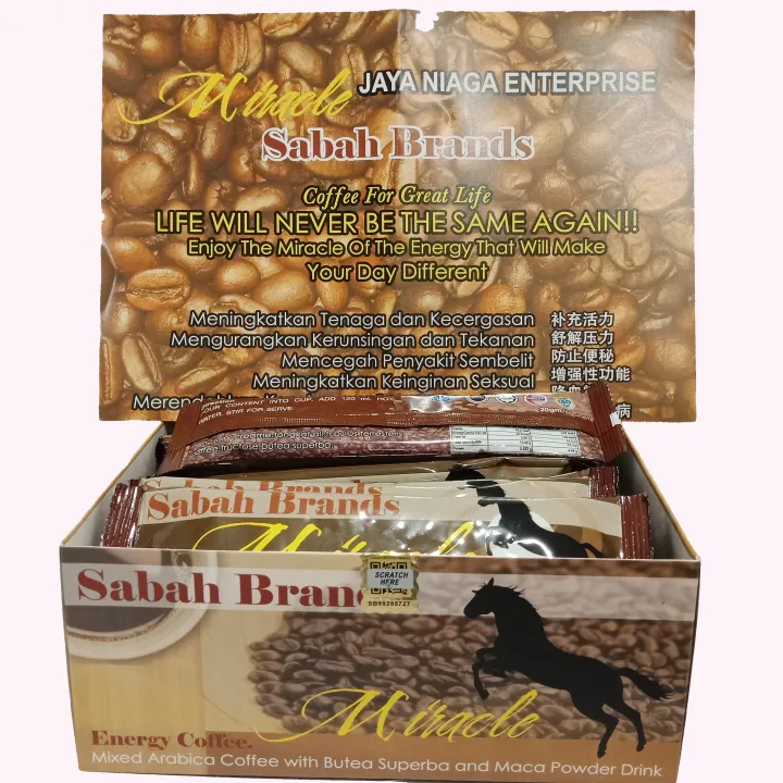 Original Miracle Coffee Sabah Brand for Men and Women (100% Legit, safe ...