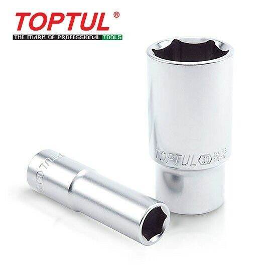 TOPTUL 1/2"DR. 6PT Deep Sockets BAEE Series | Lazada