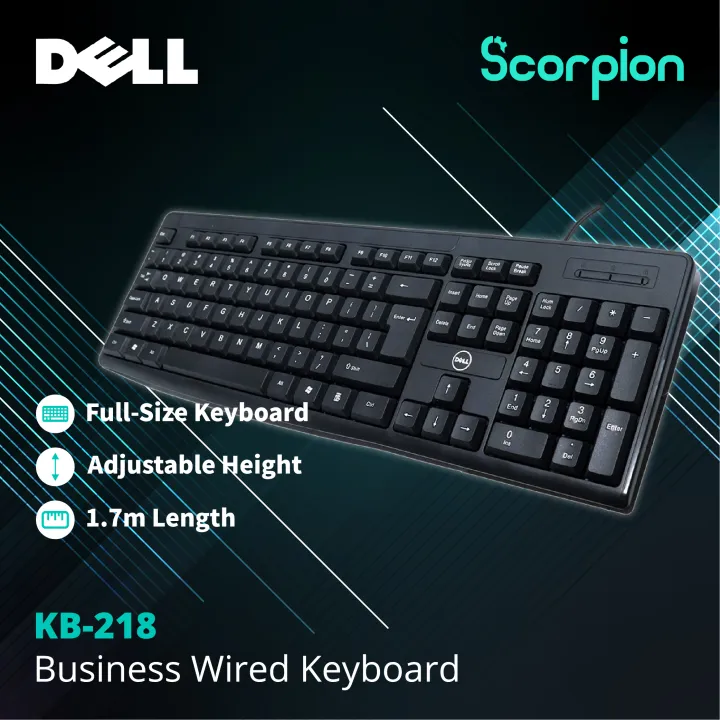 Dell KB-218 Business Keyboard | Lazada