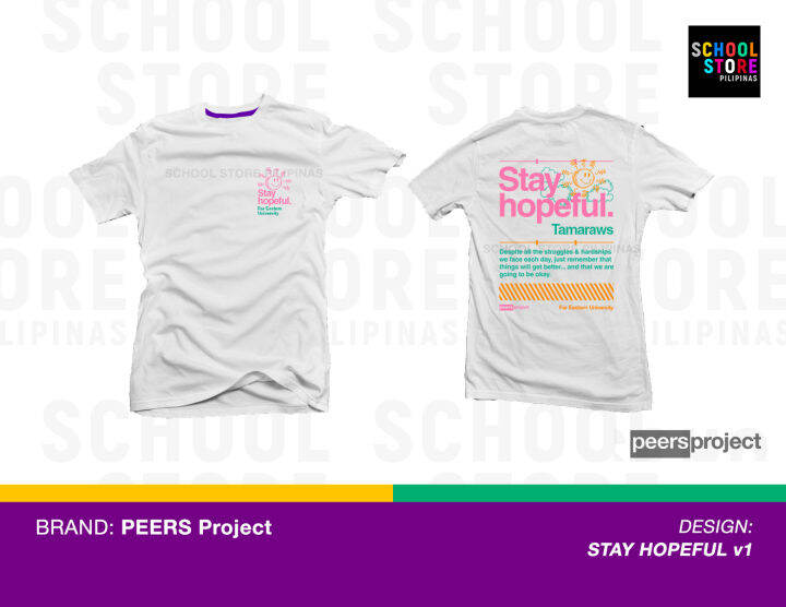 PEERS Project for FEU PEERS - Stay Hopeful Shirt for Men Women Unisex ...