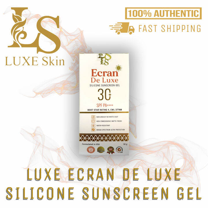 LUXE SKIN - Ecran De Luxe Silicone Sunscreen Gel SPF30+++ | Lazada PH