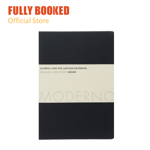 WHSmith: Moderno A5 Refillable Notebook - Black (Case Bound) | Lazada PH