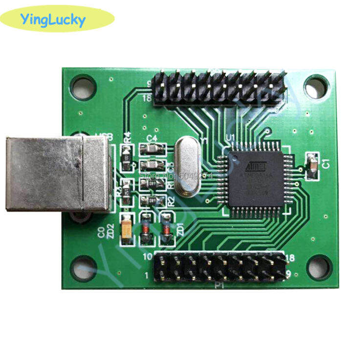 Xin mo USB Zero Delay Arcade Encoder To PC PS3 Raspberry Pi Arcade Joystick 2 Players Computer ...