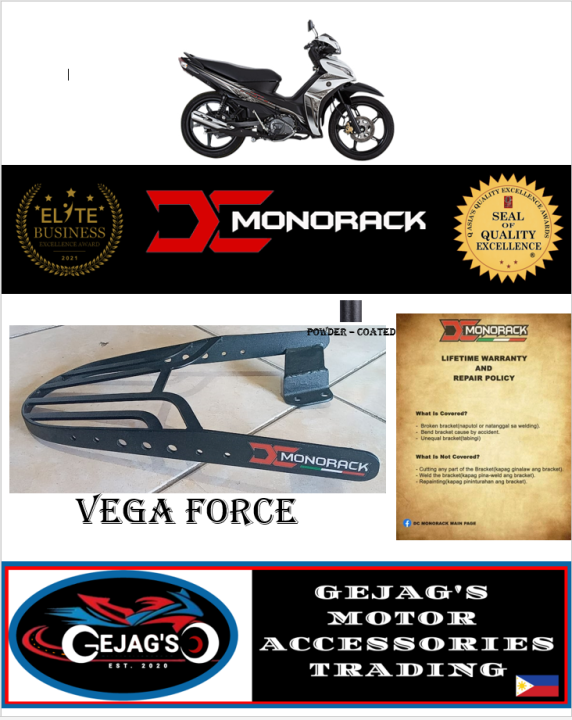 DC monorack bracket for vegaforce | Lazada PH