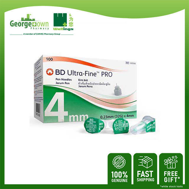 BD ULTRA-FINE PRO 4MM X 32G X 100S | Lazada