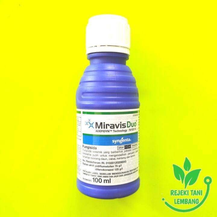 FUNGISIDA MIRAVIS DUO 75/125 SC ISI 100 ML PENGENDALI PENYAKIT | Lazada ...