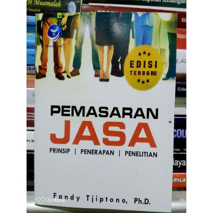 Pemasaran jasa, prinsip, penerapan, penelitian by Fandy tjiptono ...