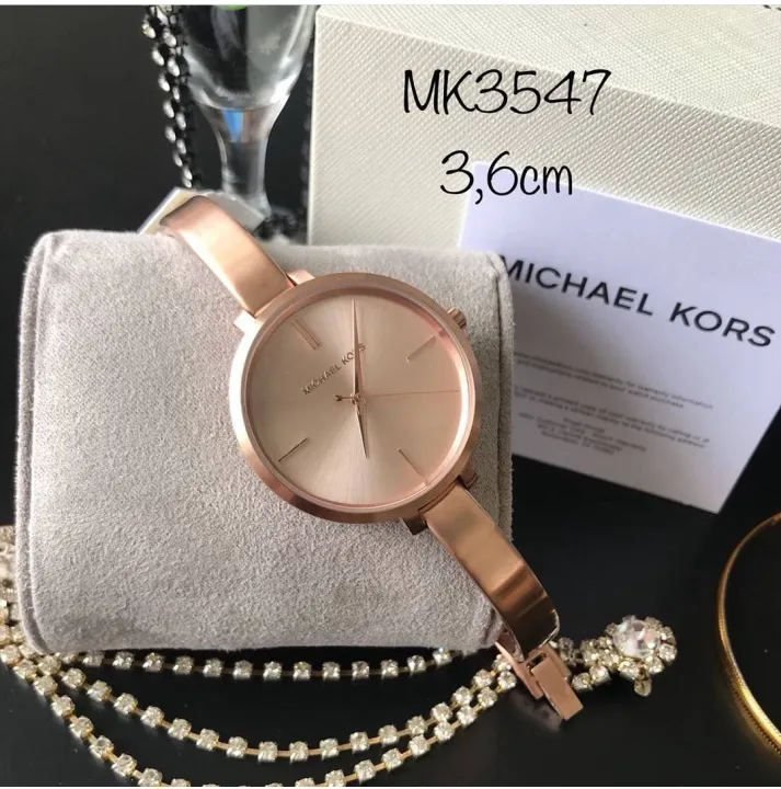Original Michael Kors Jaryn Rose Gold-Tone Stainless Steel Women's ...