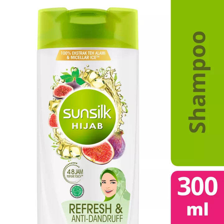 Sunsilk Hijab Shampoo Refresh And Anti Dandruff 300Ml - Hijab Shampo ...