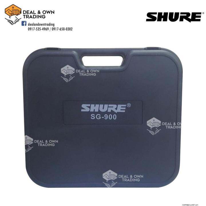 Microphone original branded microphone stand microphone boom arm Shure SG-900 2 Channel UHF ...