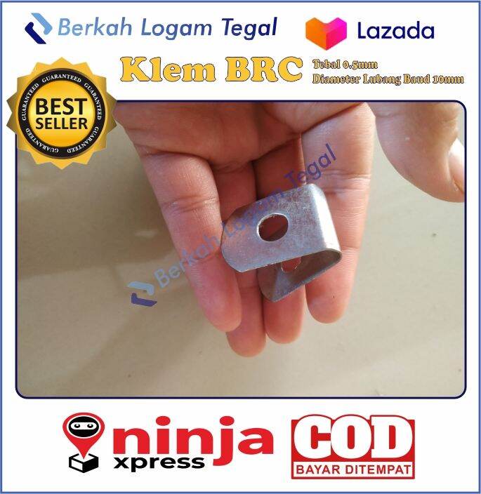 KLEM BRC ATAU KLEM TIANG PAGAR BRC (4 pcs) | Lazada Indonesia