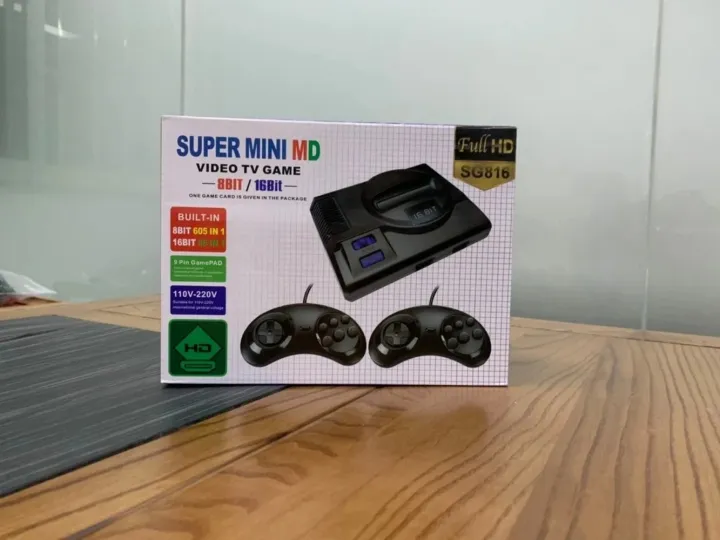 MINI 16-Bit SEGA Retro Classic Console 691 in 1 free games two ...
