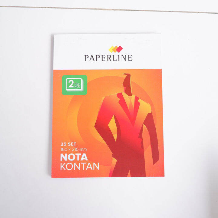 Buku Nota Besar Kontan NCR 2 Ply Paperline Rangkap Dua Besar 16x21cm ...