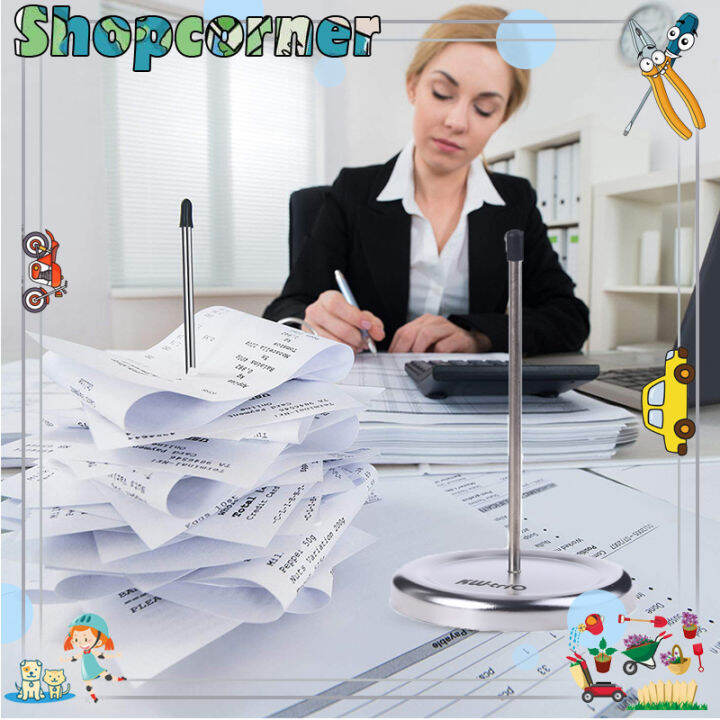Tusukan Bill 14cm /Nota Paper/ Memo/Bon/ Kertas Spear Stainless Nota ...