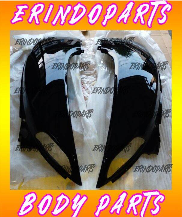 cover body Scoopy fi k16 hitam set kanan kiri non original | Lazada ...