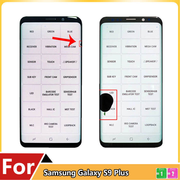 ORIGINAL AMOLED Replacement For Samsung Galaxy S9 Plus display Touch ...