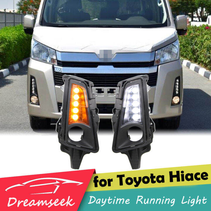 LED DRL Fog Light for Toyota Hiace Commuter GL H300 2019 2020 2021 2022 ...