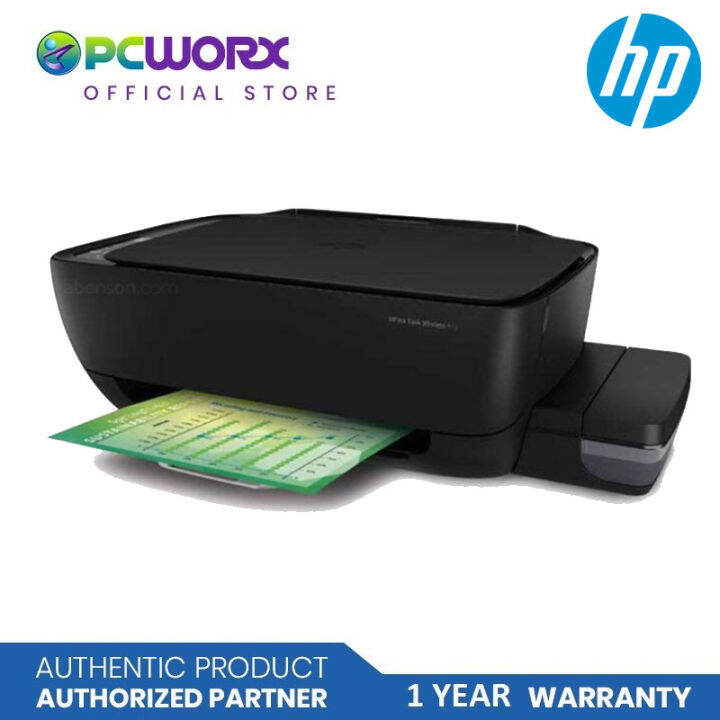HP ink tank wireless printer 415 AIO continuous ink supply system (CISS ...