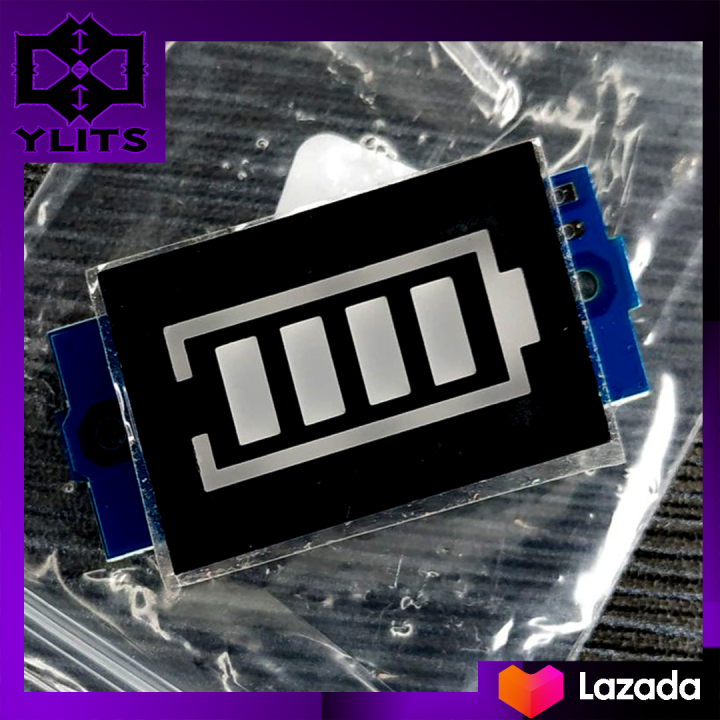 3s Single 3.7V Lithium Battery Capacity Indicator Module 4.2V Blue ...
