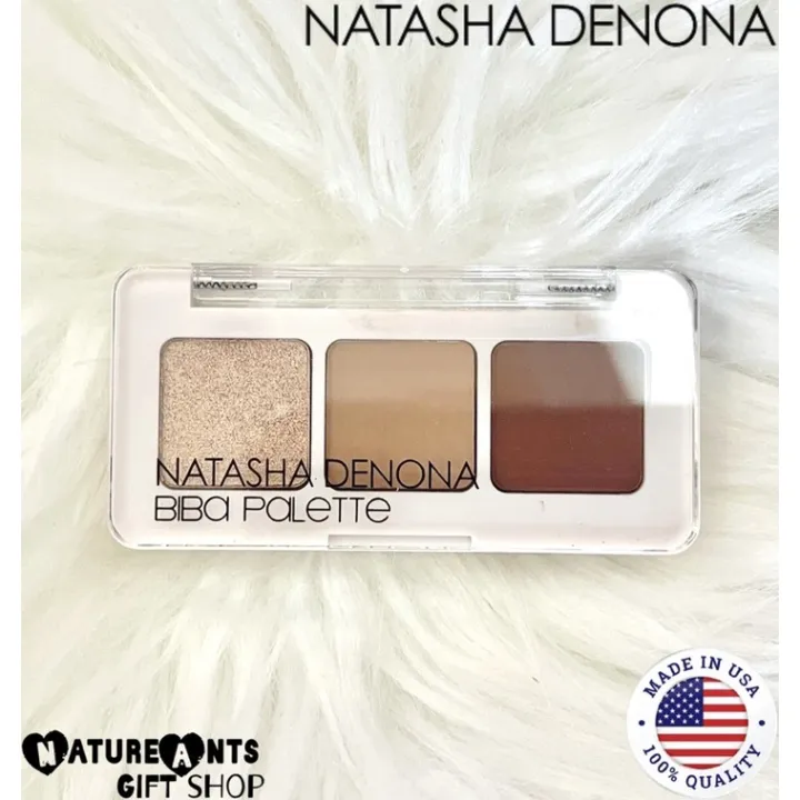 Philippine spot [NATASHA DENONA] BBA Eye Shadow Palette 3-in-1 (0.8g x ...
