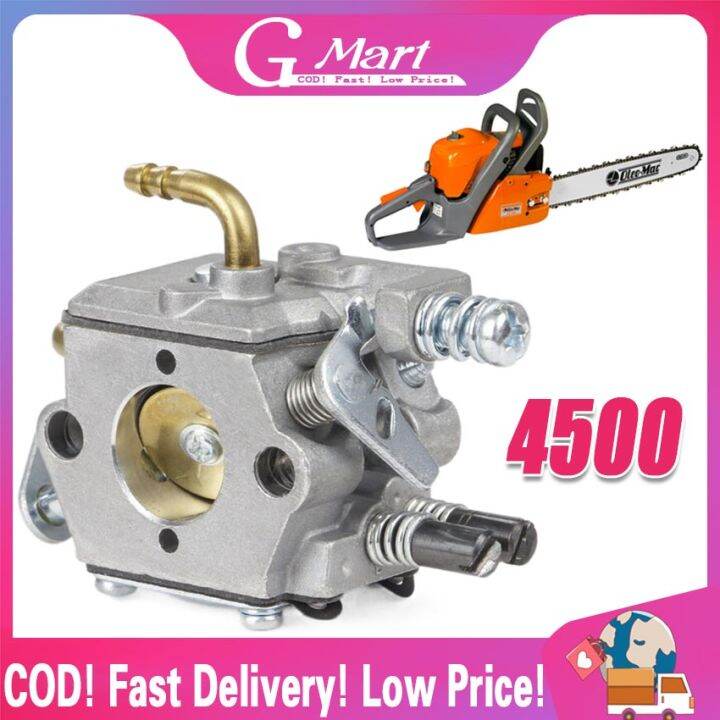 Gasoline Chainsaw Spare Parts 16MM ChainSaw Carburetor 4500 5200 5800 45cc 52cc 58cc Carburetor ...