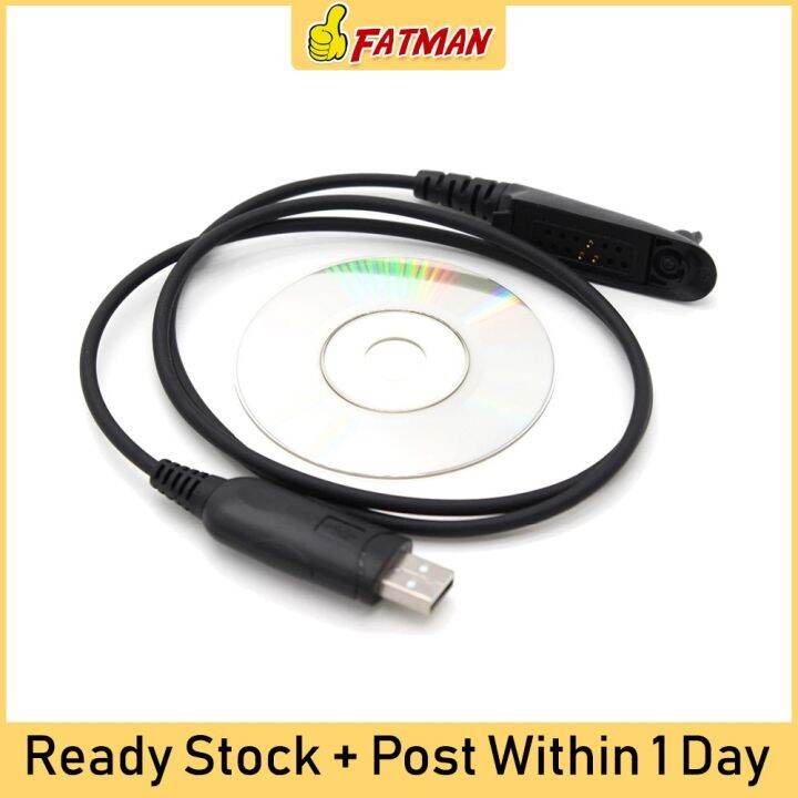 USB Programming cable + CD for Motorola GP328 Walkie Talkie | Lazada