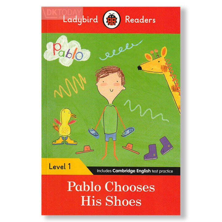 LADYBIRD READERS 1:PABLO CHOOSES HIS SHOES WITH CODE BY DKTODAY | Lazada.co.th