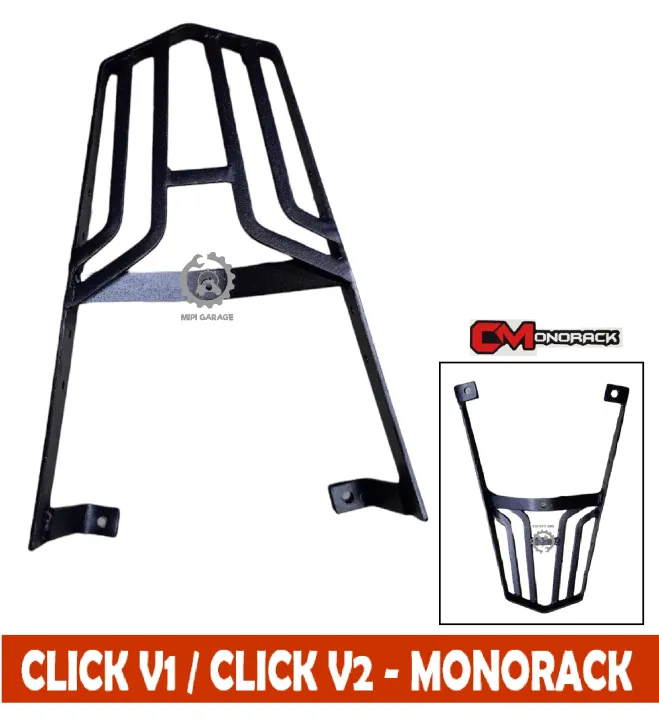 HONDA CLICK V1 / CLICK V2 - CMONORACK BOX BRACKET | Lazada PH