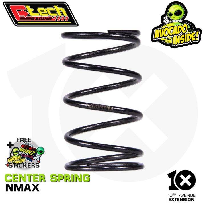 10thX ETECH Avocado CVT Center Spring 1200 RPM for NMAX V1 V2 ...