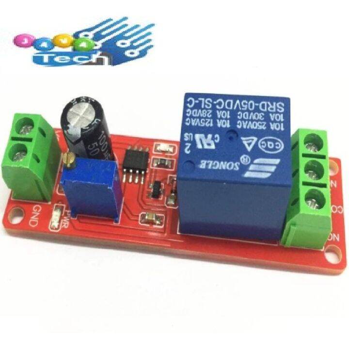 Modul DC 5V Pull Delay Timer NE555 Switch Relay Adjustable Module ...