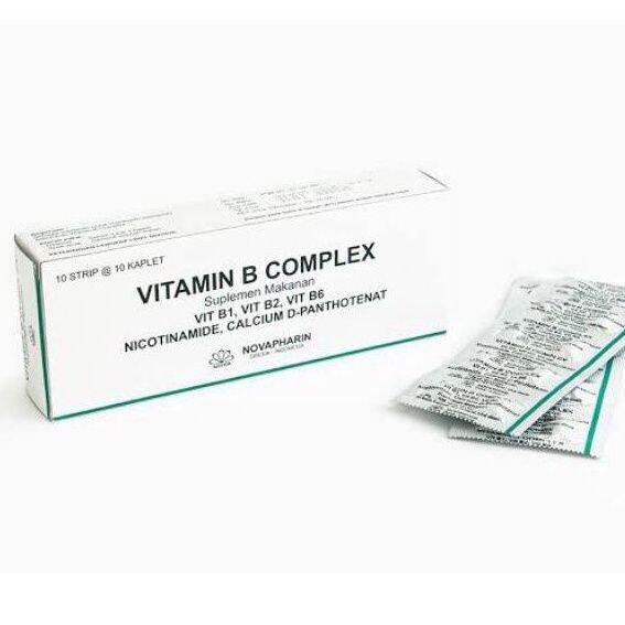 Vitamin B Complex / 100 tab Holi -- Multivitamin B1 B6 B12 | Lazada ...
