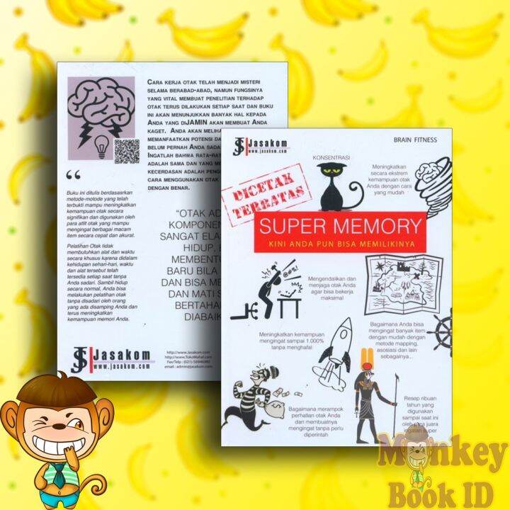 Buku Super Memory | Brain Fitness | Jasakom | 100% Original | Lazada ...