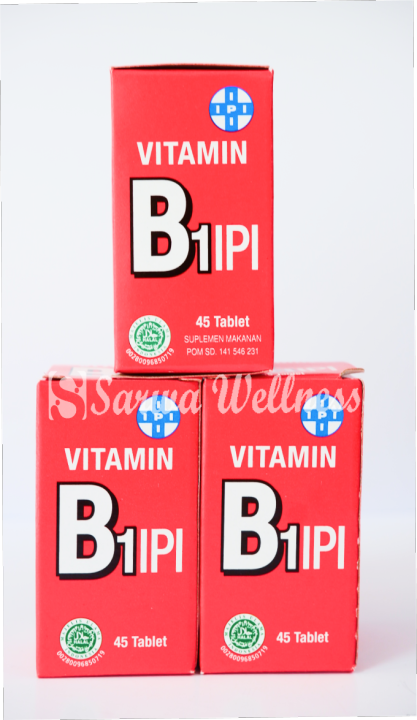 Vitamin B1 Ipi (1 Botol - 45 Tablet) - Supra Ferbindo Farma | Lazada ...