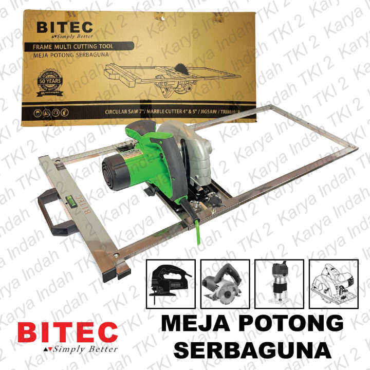 Frame Multi Cutting Tool BITEC Meja Potong Serbaguna Dudukan Tatakan ...