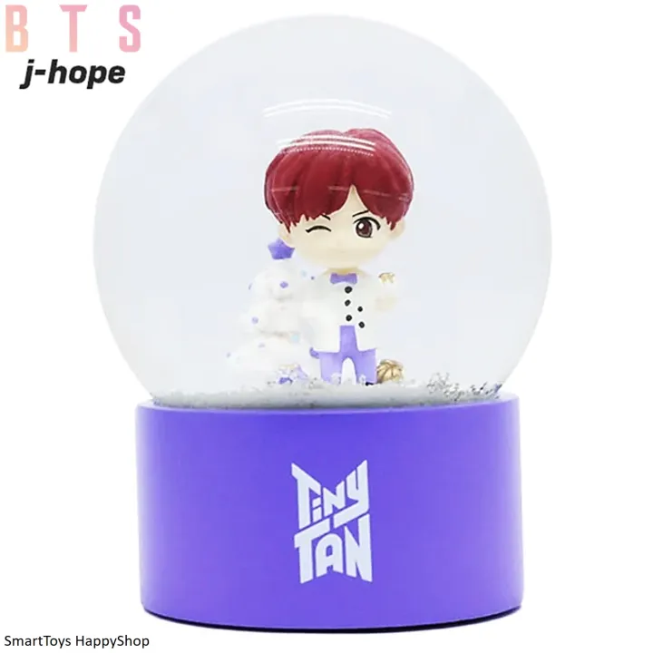 BTS POP-UP SPACE OF BTS TinyTAN Snowball Winter globe BTS WEVERSE Korea Holiday Edition J-Hope ...