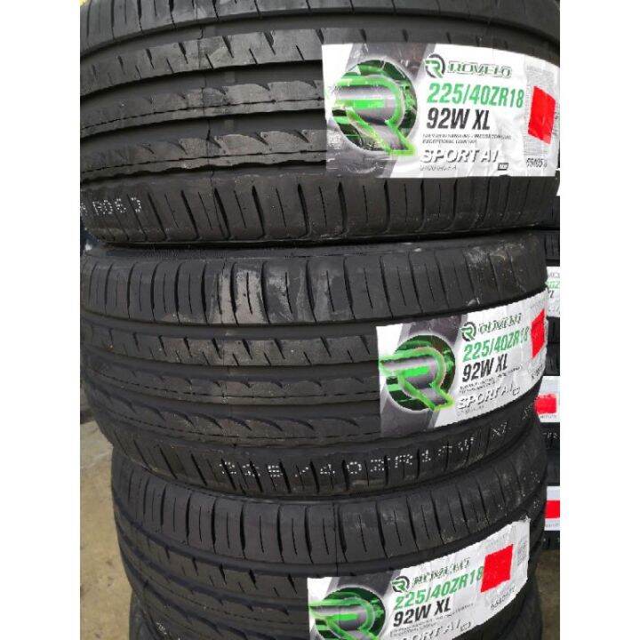 225/40/18 Rovelo Sport A1 Tyre Tayar | Lazada
