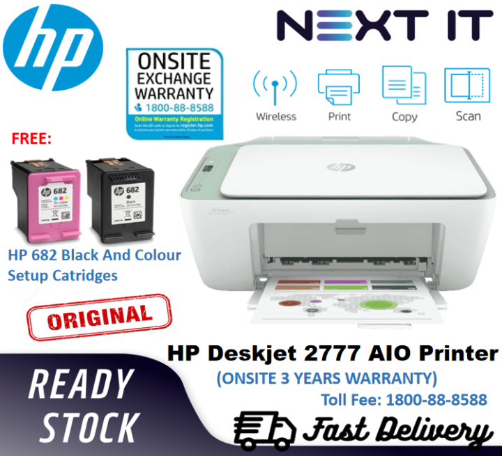 HP DeskJet Ink Advantage 2776 / 2777 All In One Printer | Lazada