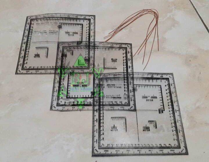 Protaktor Navigasi - Penggaris Peta - Alat bantu navigasi | Lazada ...