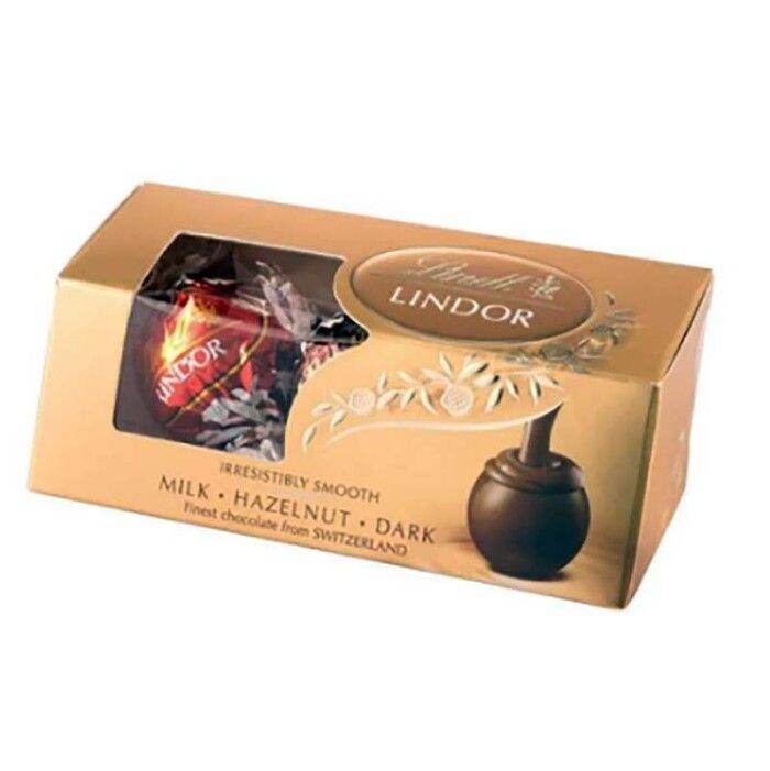 LINDOR TRIO ASSORTED 37 G | Lazada Indonesia
