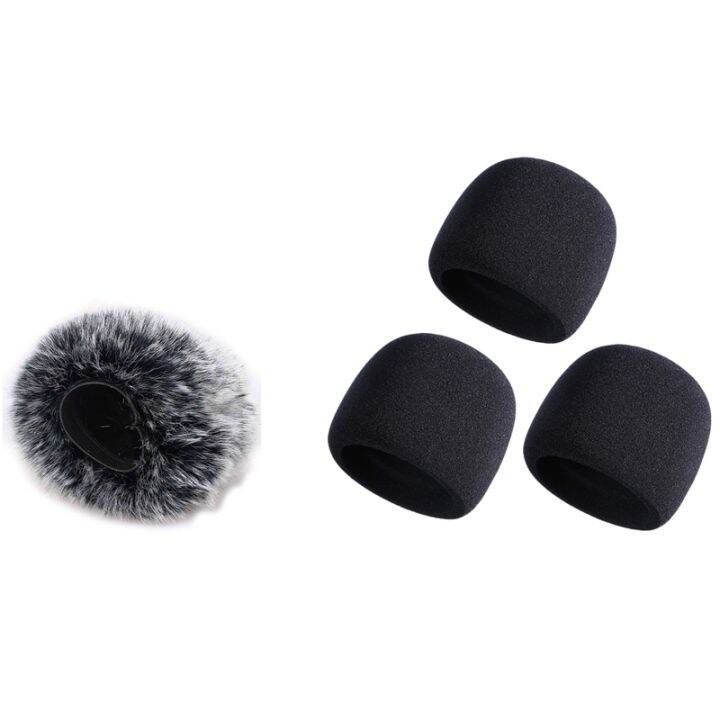 4x Microphone Windscreen for Blue Yeti, Yeti Pro Condenser Microphone ...