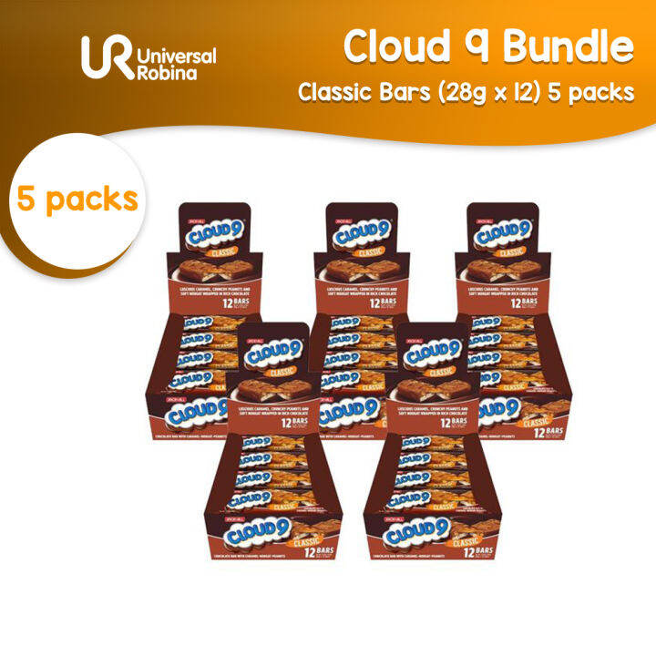 Cloud 9 Classic Bars (12 X 28G) 5 Packs | Lazada PH